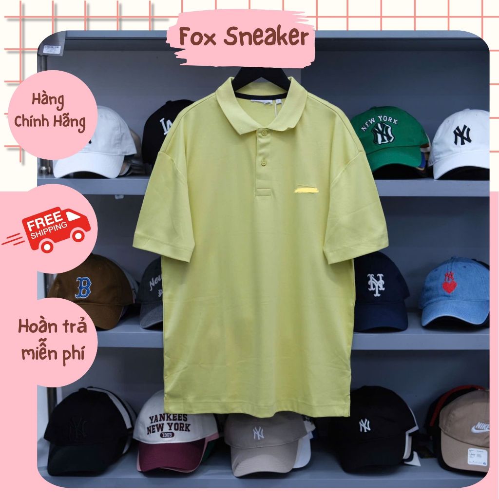 Polo CallMe Kevin Vàng Chanh Logo Cao Su Hàng Chính Hãng SP018186 ...