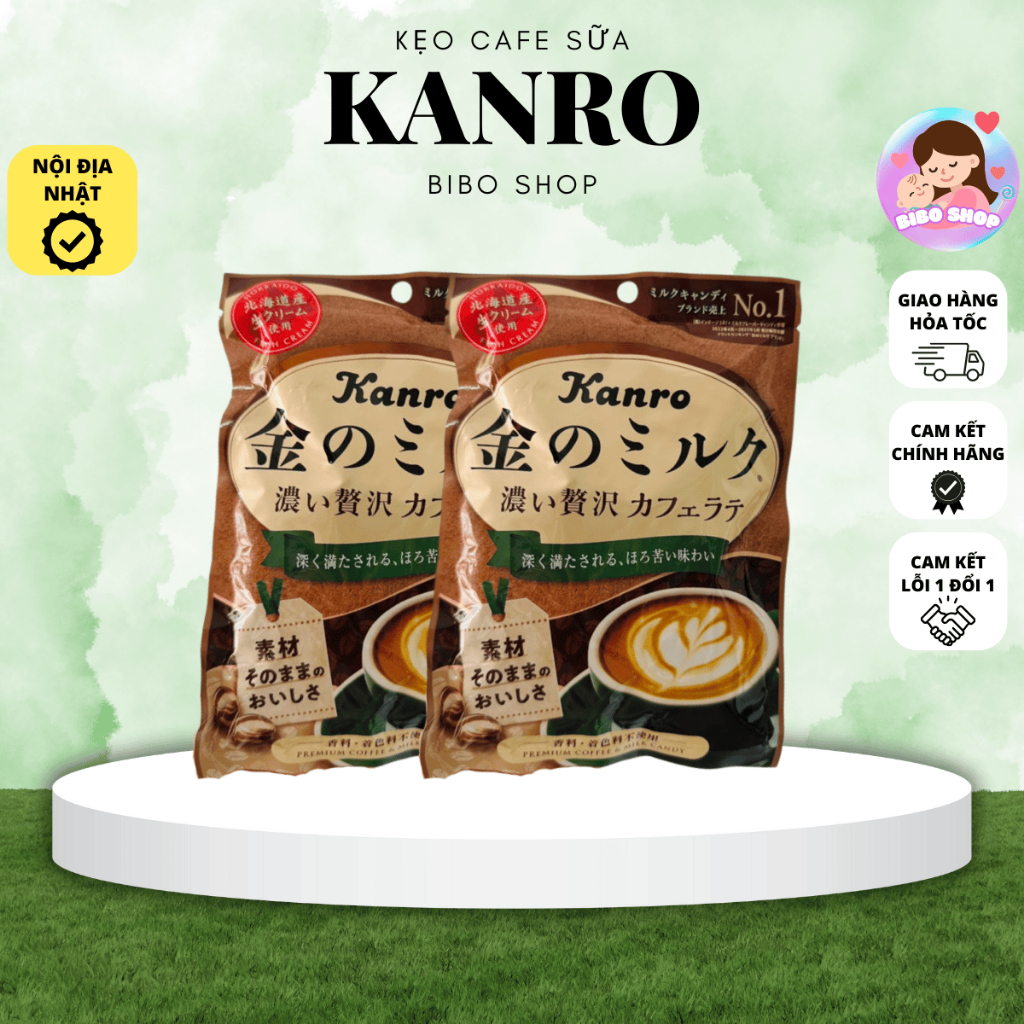 [Date 1/2027] Kẹo Kanro vị cafe sữa 61g - Nội Địa Nhật Bản | Shopee Việt Nam
