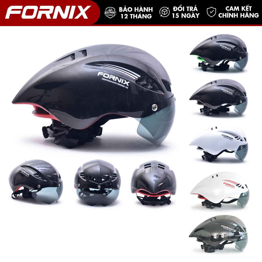 Nón Bảo Hiểm Xe Đạp FORNIX F2 - SIZE L - Nón Bảo Hiểm Thể Thao Có Kính Chắn Gió | Shopee Việt Nam
