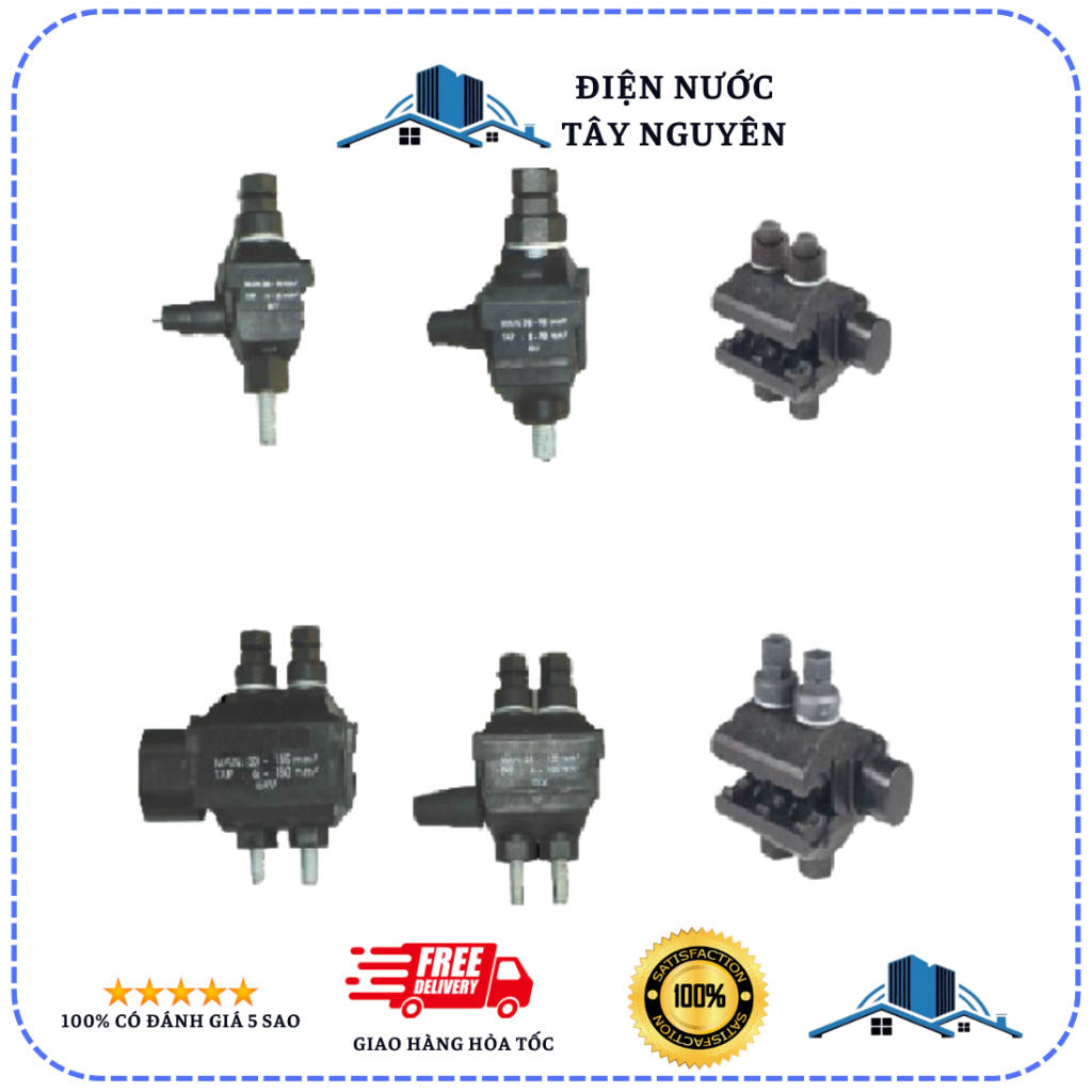 Kẹp Nối Dây IPC - Cáp Nhôm Vặn Xoắn ABC Đủ Loại ( Chân Đồng ) - Kép ...