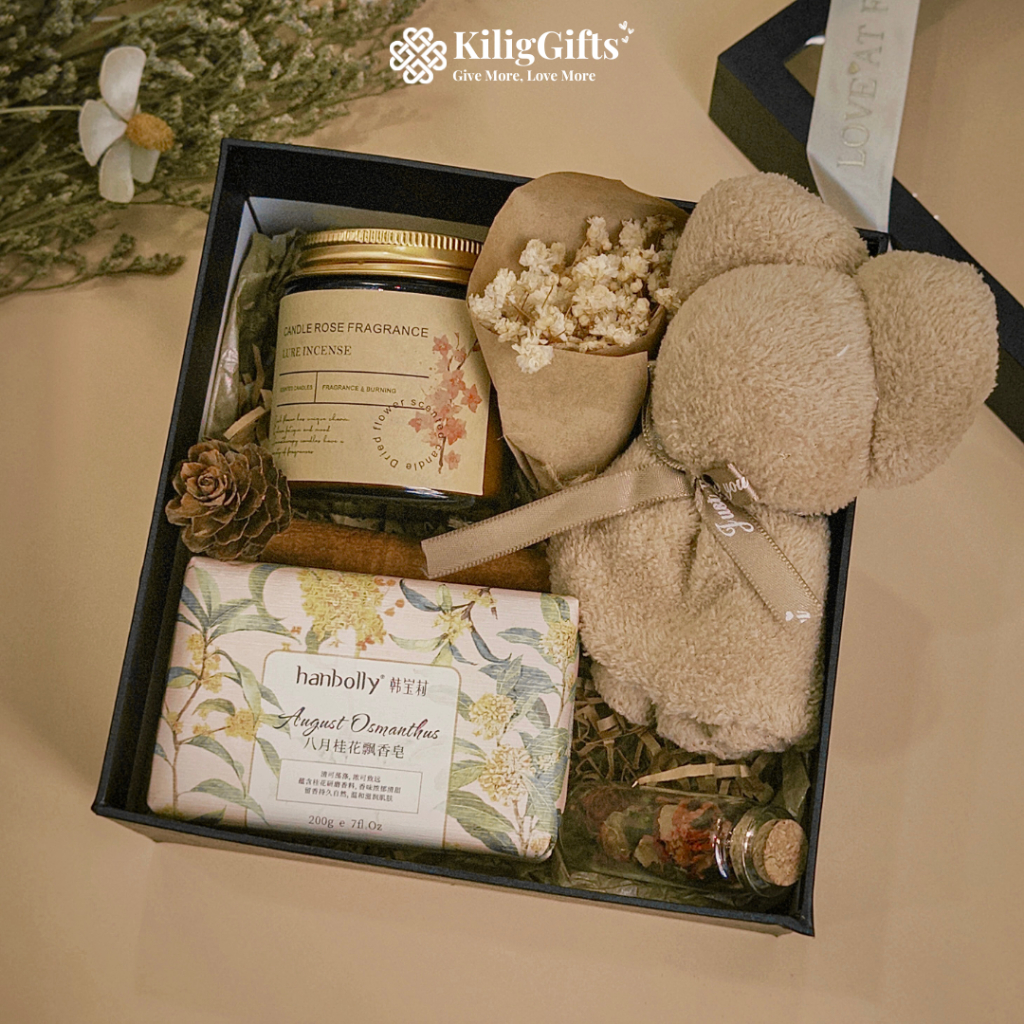 Set Quà Nến Thơm Kilig 100gram Hộp Cứng Nắp Mica Kèm Túi Đựng - Xà Bông ...