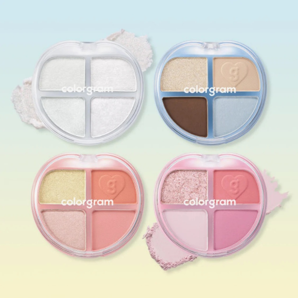 Phấn Mắt 4 Ô Colorgram Tintin Dory Eye Palette | Shopee Việt Nam