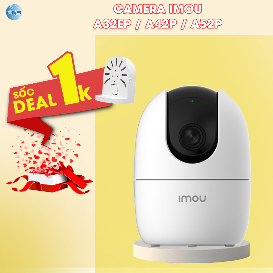 A32EP / A42P 4MP / A52P 5MP - Xoay 360° - Đàm thoại hai chiều- Camera ...