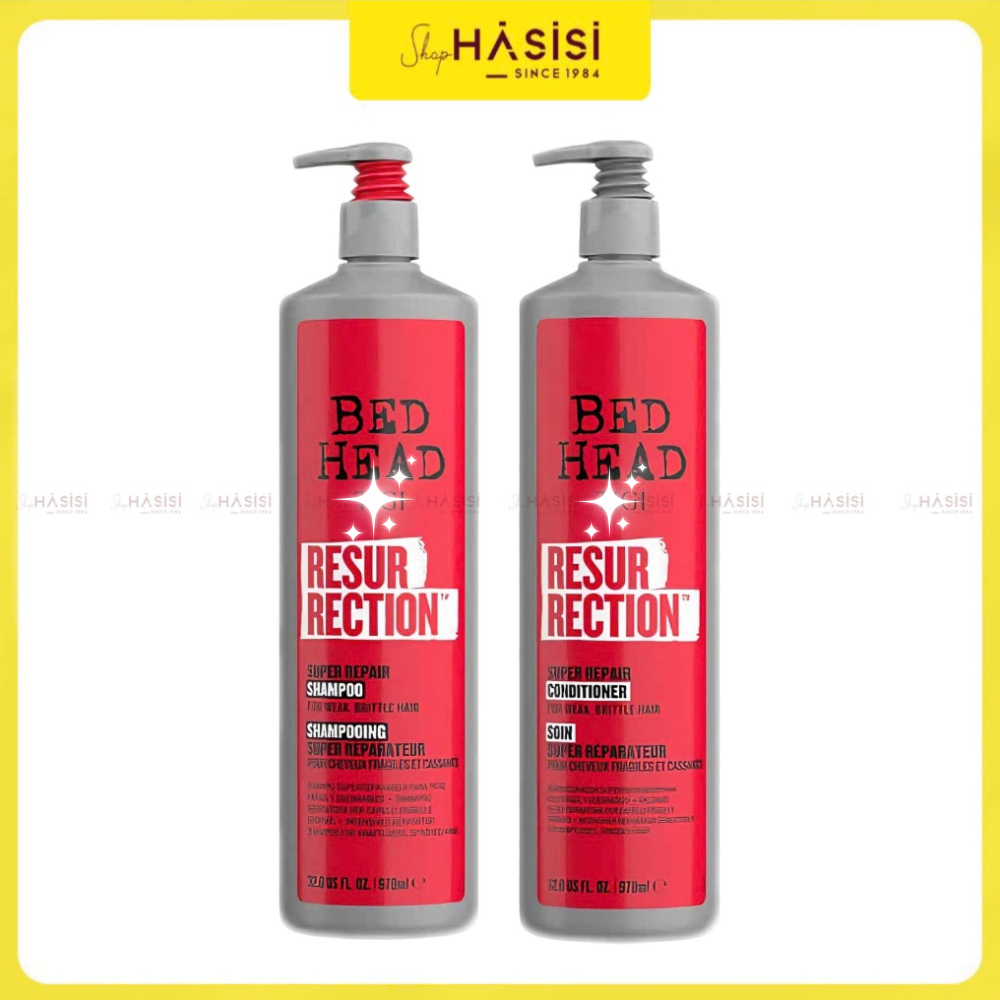Bộ Gội Xả Bed Head Resur Rection Super Repair Shampoo & Conditioner ...