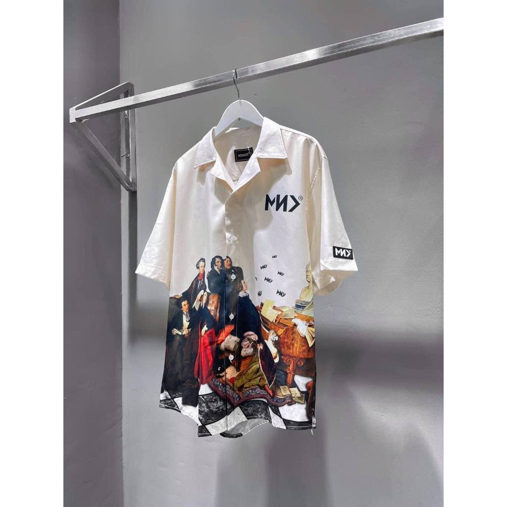 Sơ mi Unisex Nam Nữ NSN Store " CLASSIC " - 1 Màu - 4 Size - Vải Lụa ...