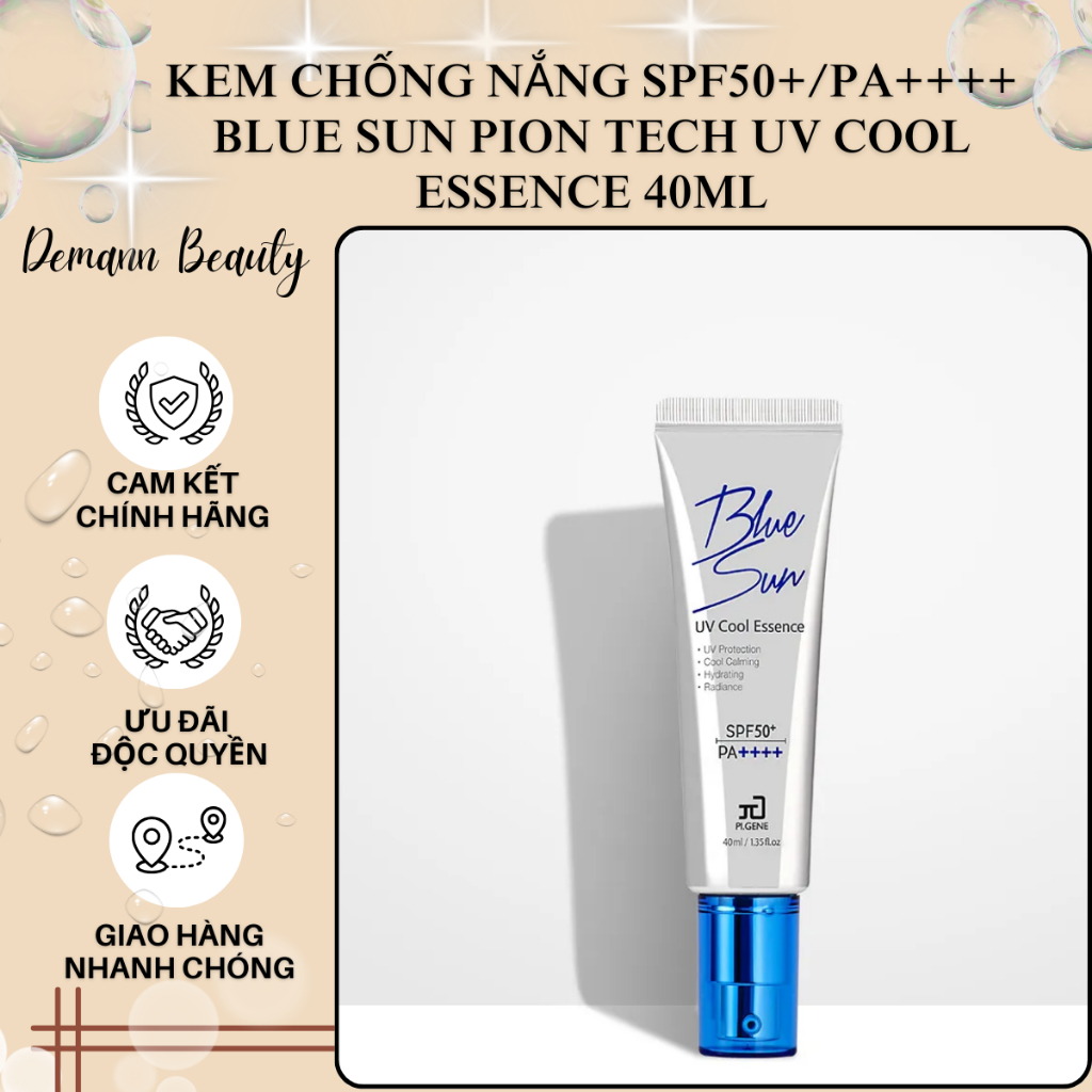 Kem chống nắng tản nhiệt SPF50+/PA++++ Blue sun Pion Tech UV Cool ...