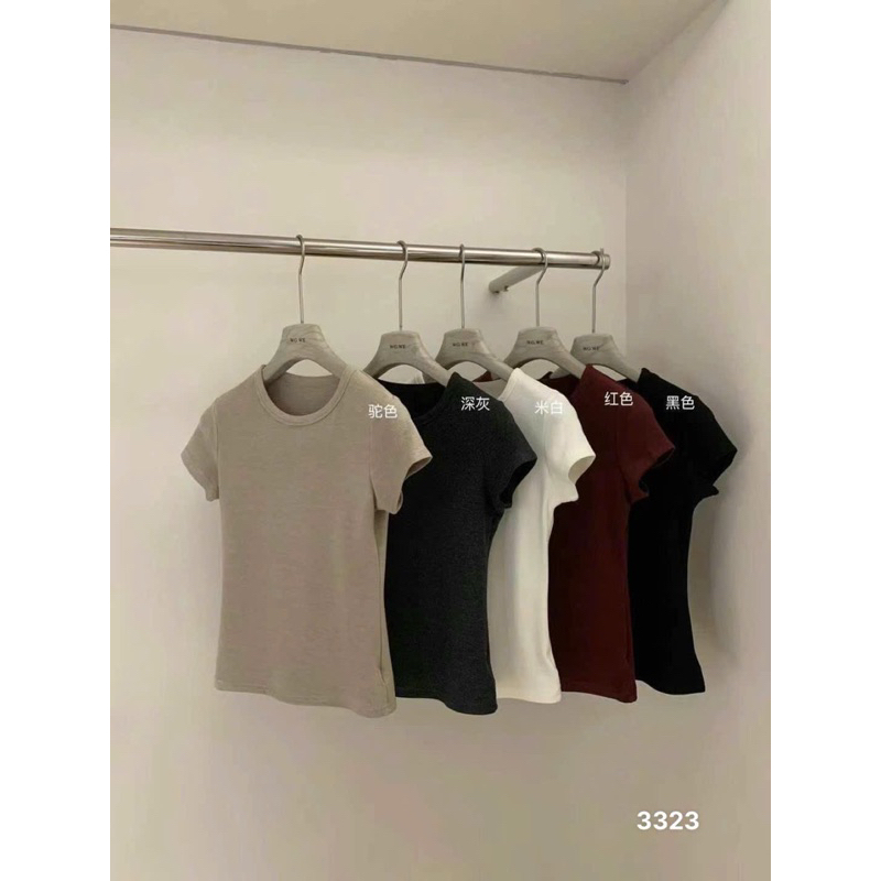 Áo phông trơn dáng ôm WG.WE mã 3332# | Shopee Việt Nam