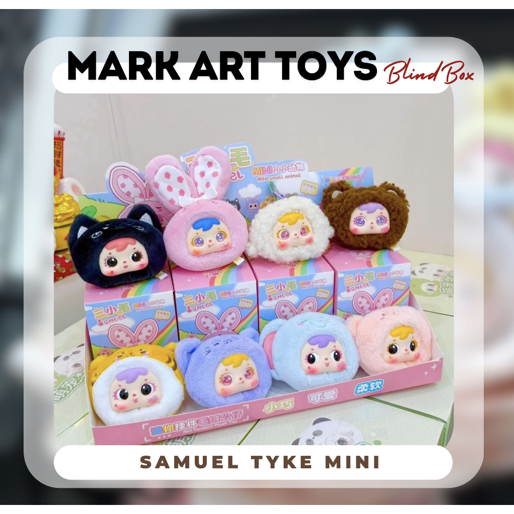[ƯU ĐÃI HÈ - Hoả tốc HCM] Gấu Bông SAMUEL MINI V1 ĐỘNG VẬT Plush Blind ...