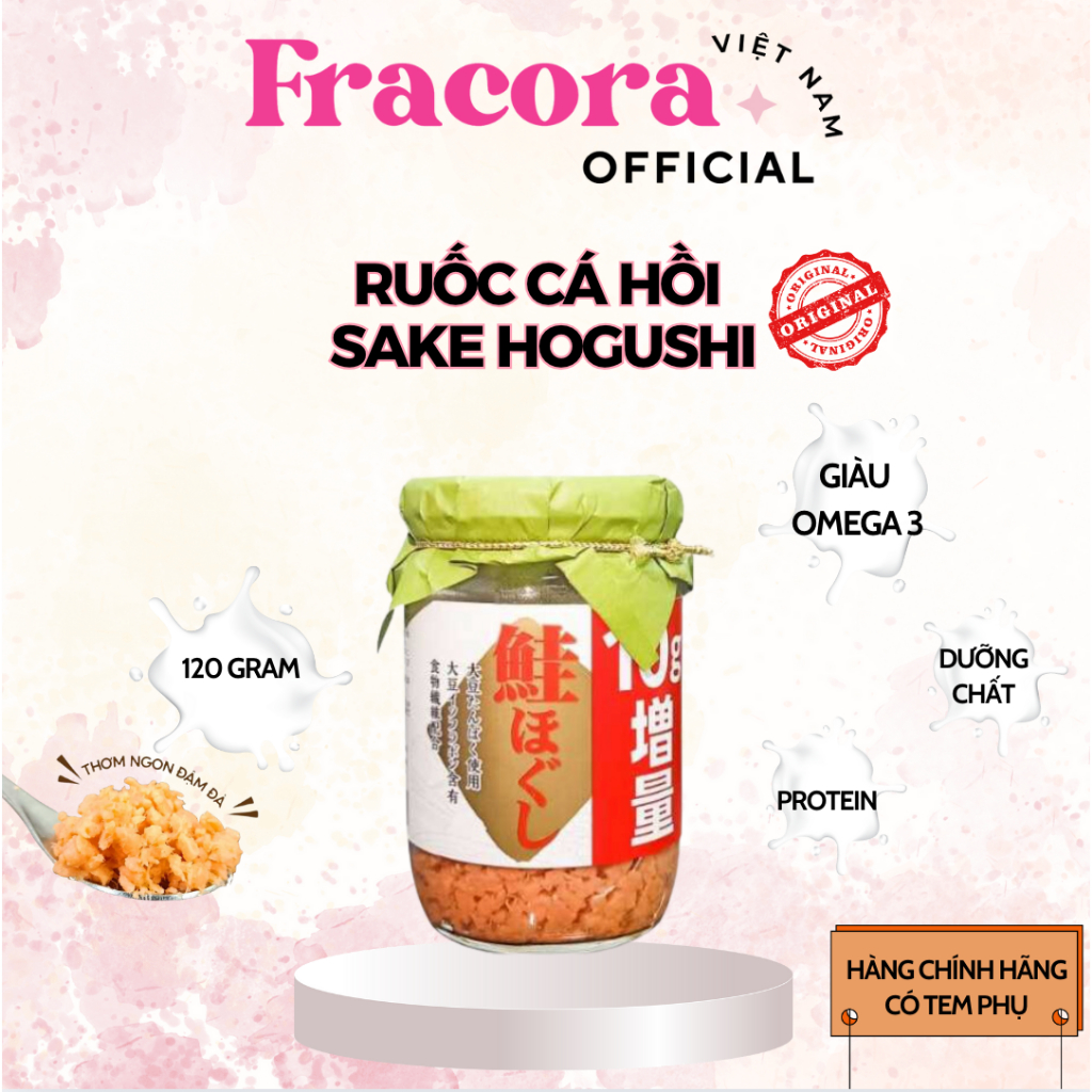 ( HÀNG CHÍNH HÃNG CÓ TEM PHỤ )RUỐC CÁ HỒI SAKE HOGUSHI gram thơm ngon ...