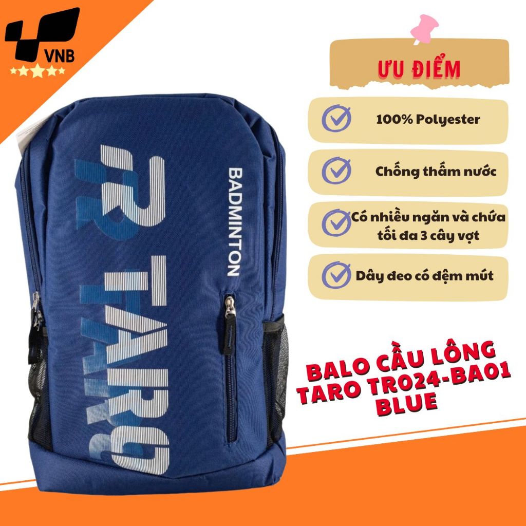 Balo Cầu Lông Taro TR024-BA01 Blue | Shopee Việt Nam