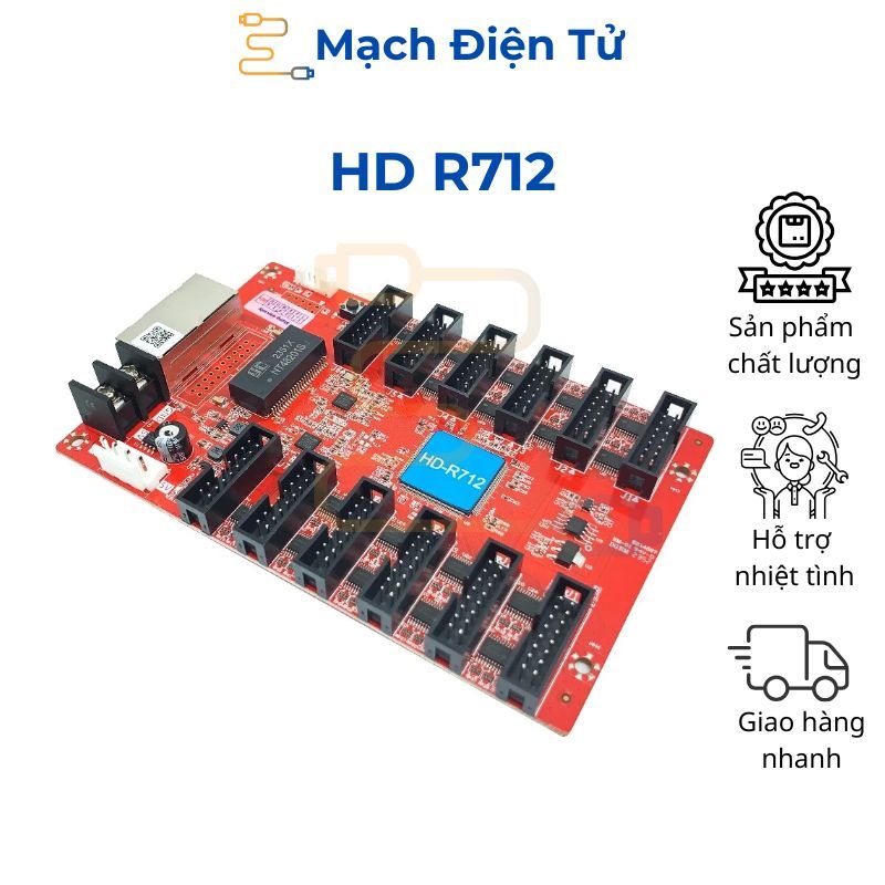 Mạch Card Thu HD-R712, Điều Khiển Màn LED, 12 Cổng Hub75 | Shopee Việt Nam