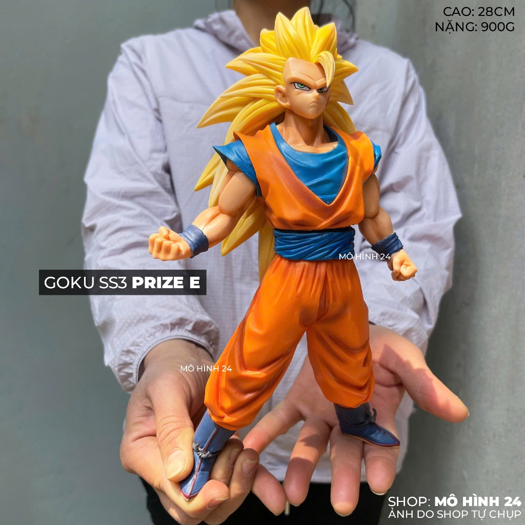 [HÀNG F1] Mô hình nhân vật Đồ chơi Goku SS3 Prize E songoku super ...