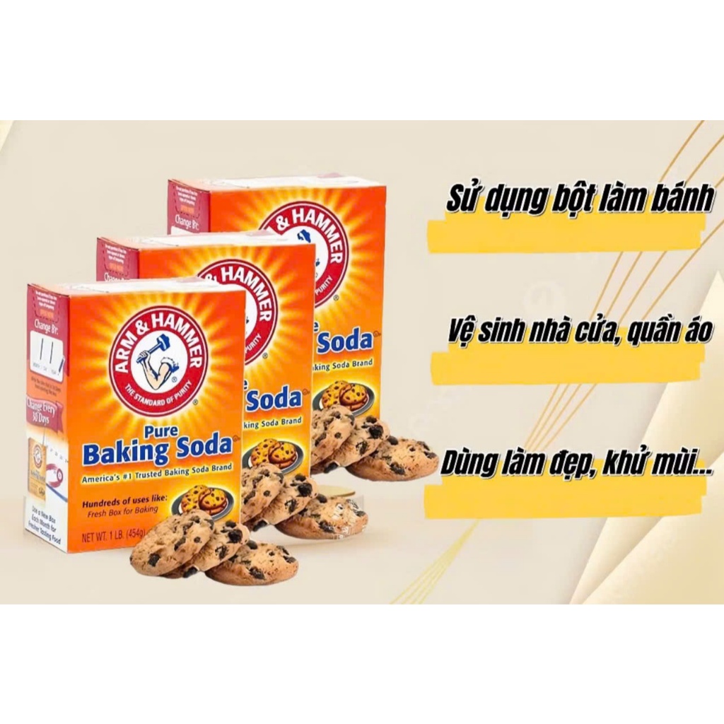 Bột banking soda hộp 454g | Shopee Việt Nam