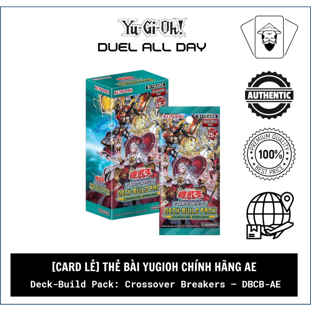 [CARD LẺ] Thẻ Bài Yugioh Chính Hãng AE: Deck-Build Pack Crossover Breakers - Foil: Common ...
