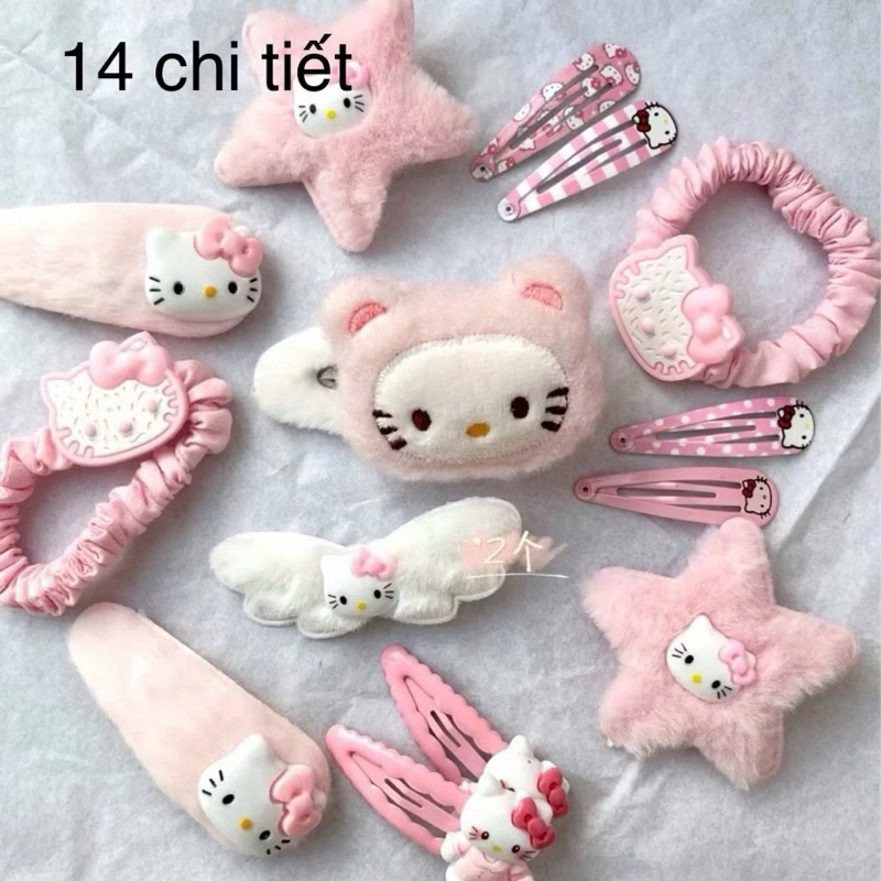 SET 14 CHI TIẾT MÈO HỒNG SIÊU DỄ THƯƠNG | Shopee Việt Nam
