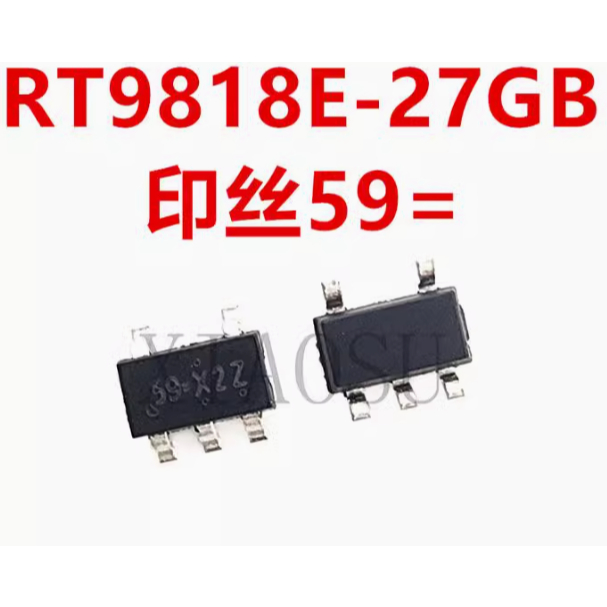 RT9818E-27GB 9818 59 59= ic nguồn trên bo mạch - Mới nguyên bản ...