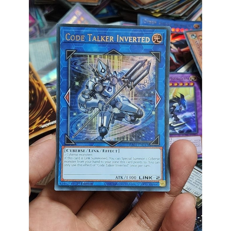 Thẻ bài Yugioh Code Talker Inverted | Shopee Việt Nam