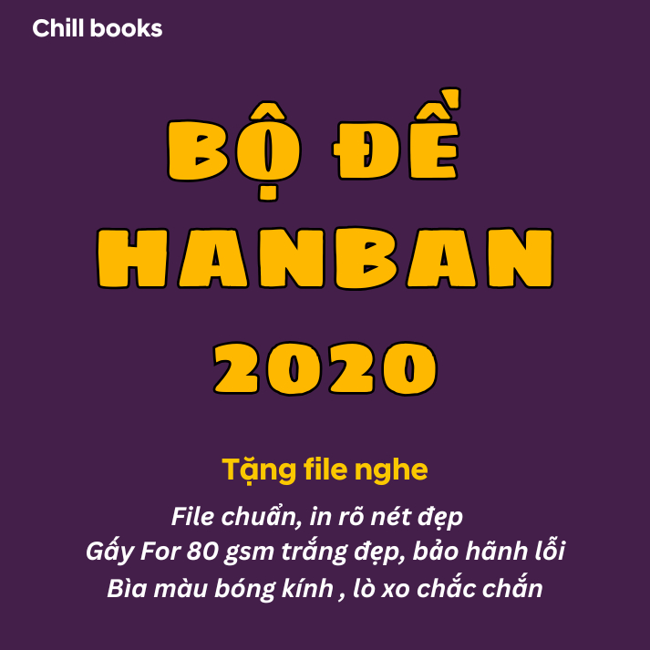 Sách - Bộ Đề Hanban 2020 HSK 1 2 3 4 5 6 | Shopee Việt Nam