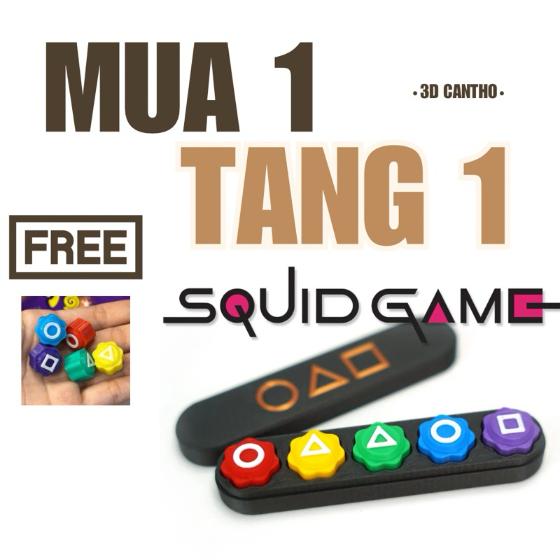 Squid Game 2 Gonggi & Case (có sắt) | Shopee Việt Nam