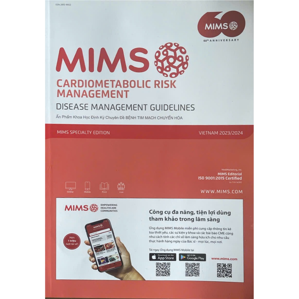 Sách - Mims Ấn phẩm khoa học định kỳ chuyên đề Bệnh Tim mạch Chuyển hóa ...