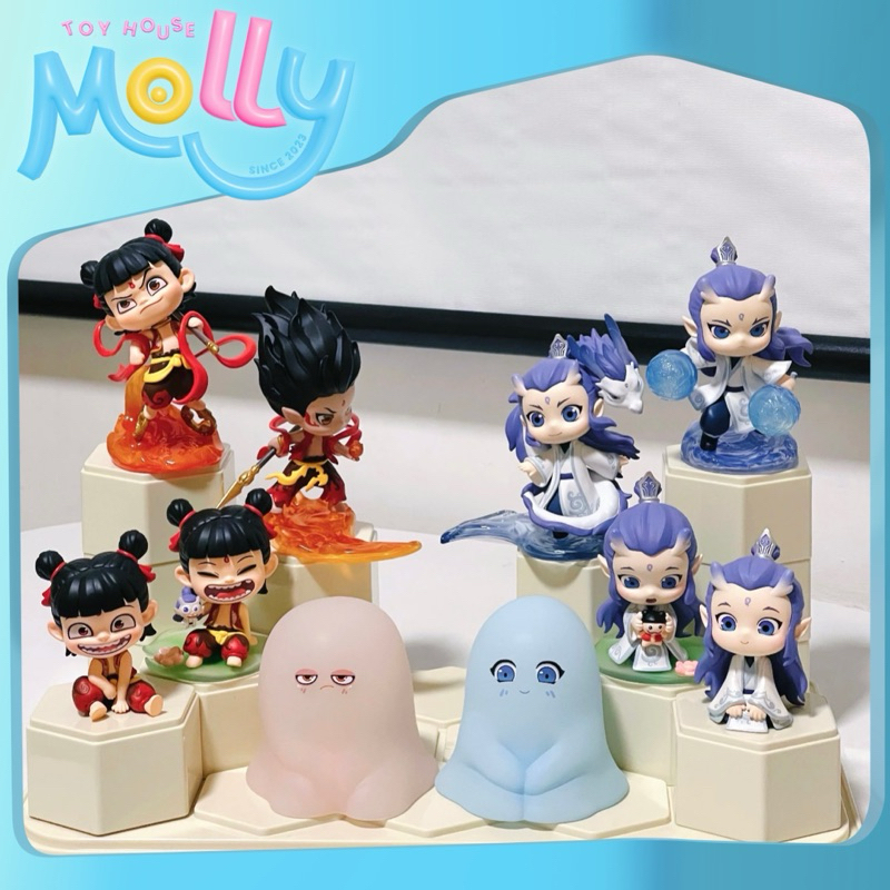 [SẴN- HOẢ TỐC HCM] [Blind Box/ hộp mù chính hãng] mô hình NATRA NEZHA 2 ...