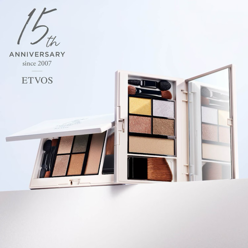 [ORDER-BẢN NỘI ĐỊA NHẬT]ETVOS 15th anniversary eye & cheek color palette | Shopee Việt Nam