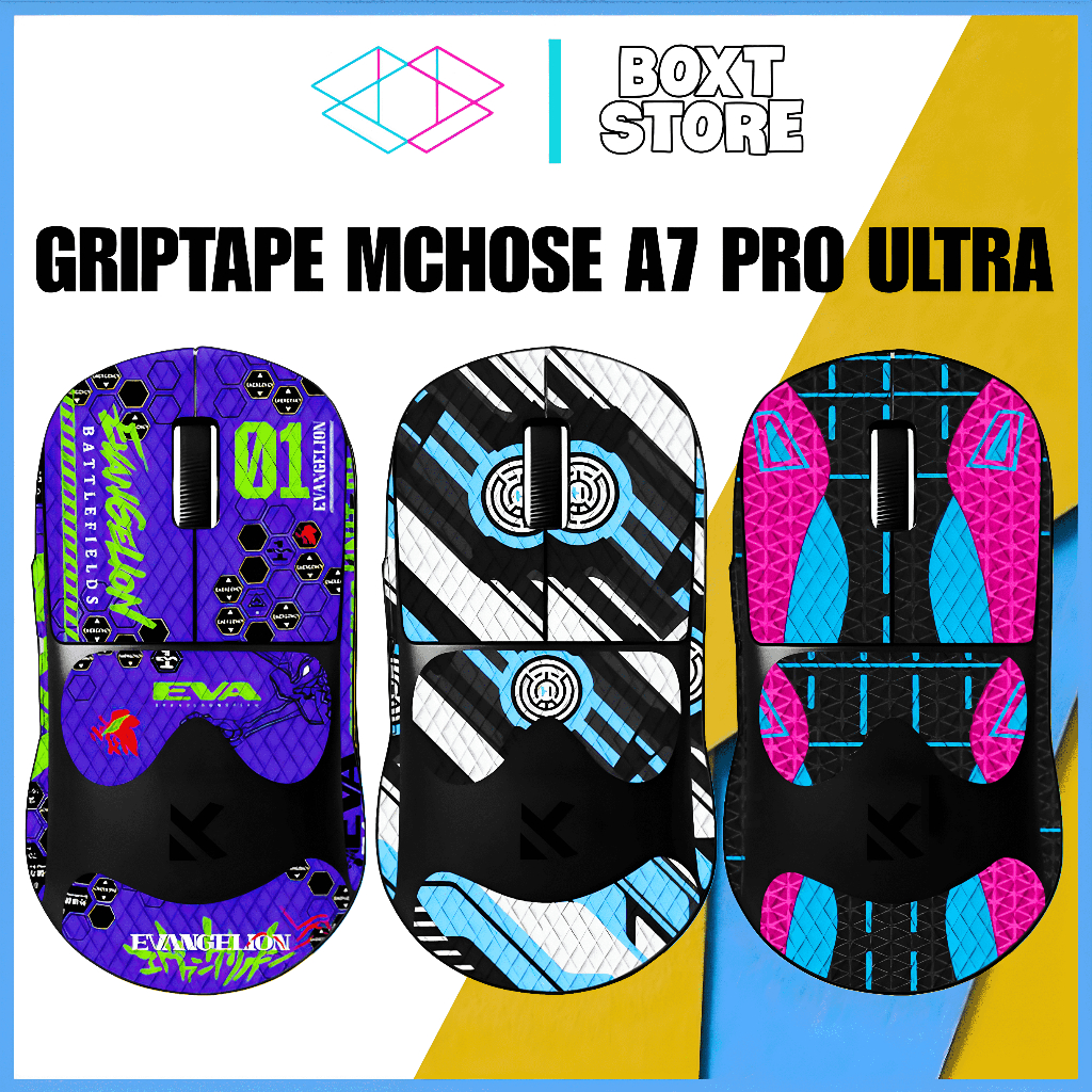 Miếng Dán Grip Tape 3M Chống Trượt Chuột MCHOSE A7 Pro Max Ultra - Skin Griptape Mchose A7 ...