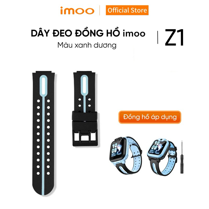 Dây Đeo Cho Đồng Hồ Điện Thoại imoo Z1 Xanh Dương/Hồng Nhạt - Hàng ...