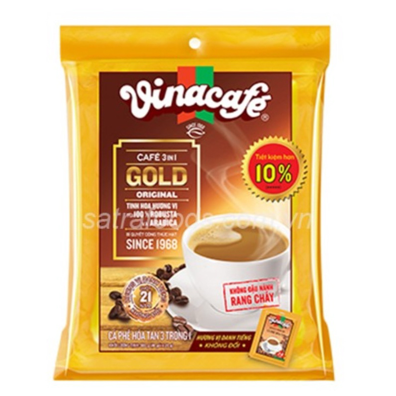 Cà Phê ViNa Bịch Lớn 40Gói loại 20gram 100% từ hạt cà phê Robusta và ...