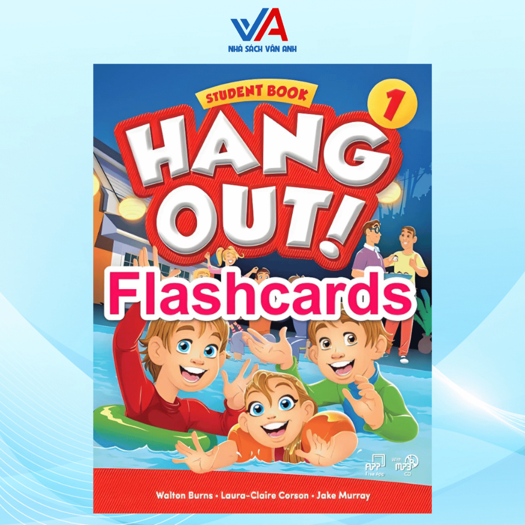 Sách - Flashcard Hang Out Starters - 6 - in laser màu ép plastic 2 mặt ...