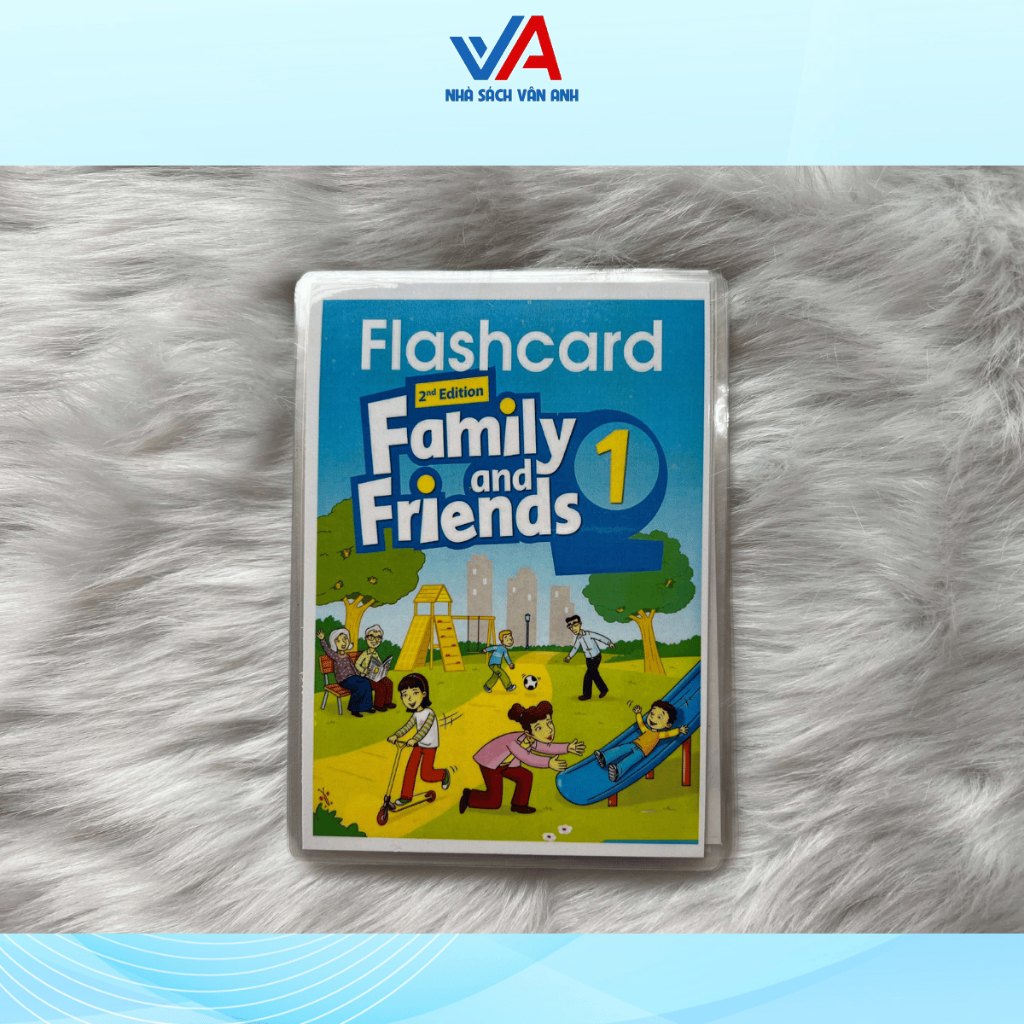 Sách - Flashcard family and friends 2nd level Starters - 4 - in laser ...