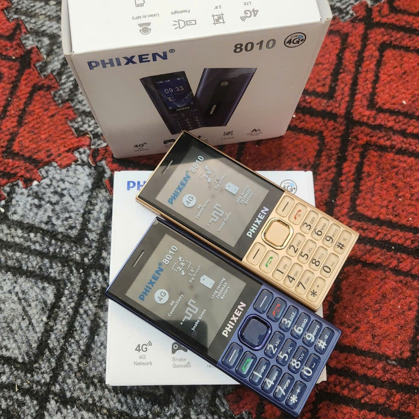 Điện thoại bàn phím PIXEN 8010 Sóng 4G 2sim Viền kim loại - BẢO HÀNH 12 ...