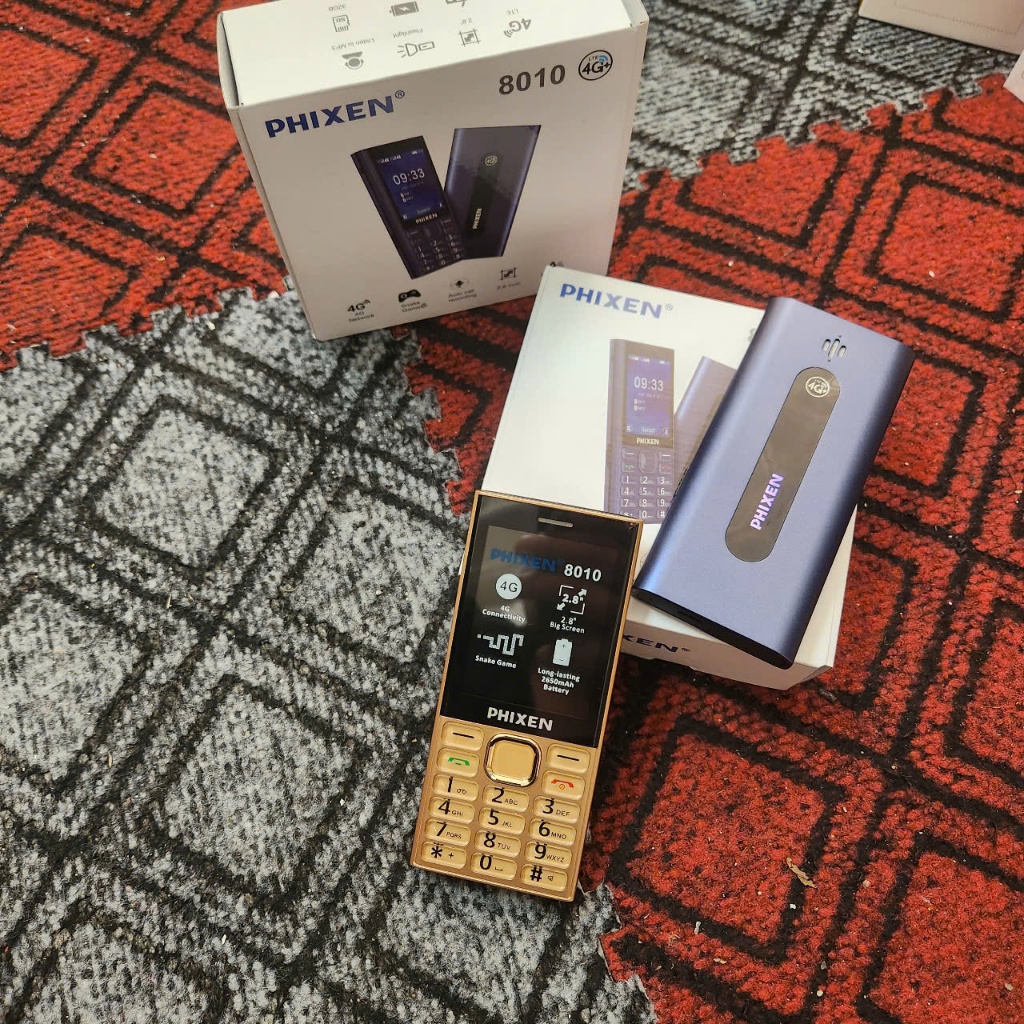Điện thoại bàn phím PIXEN 8010 4G 2sim 2 sóng - Màn 2.8 - Pin 2650mah - ghi âm cuộc gọi - Đọc ...