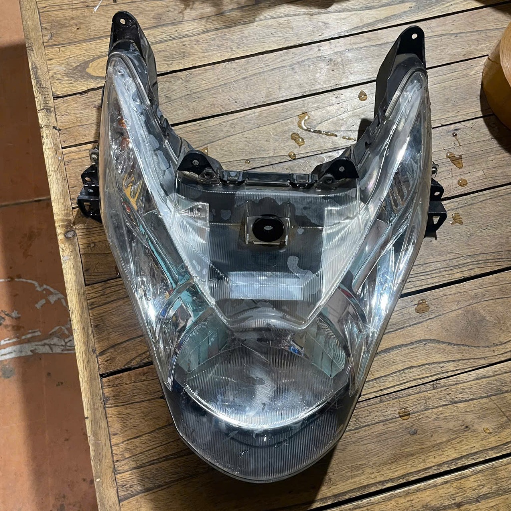 Cụm pha đèn trước của suzuki suzuki hayate 125, fi hàng chính hãng ...