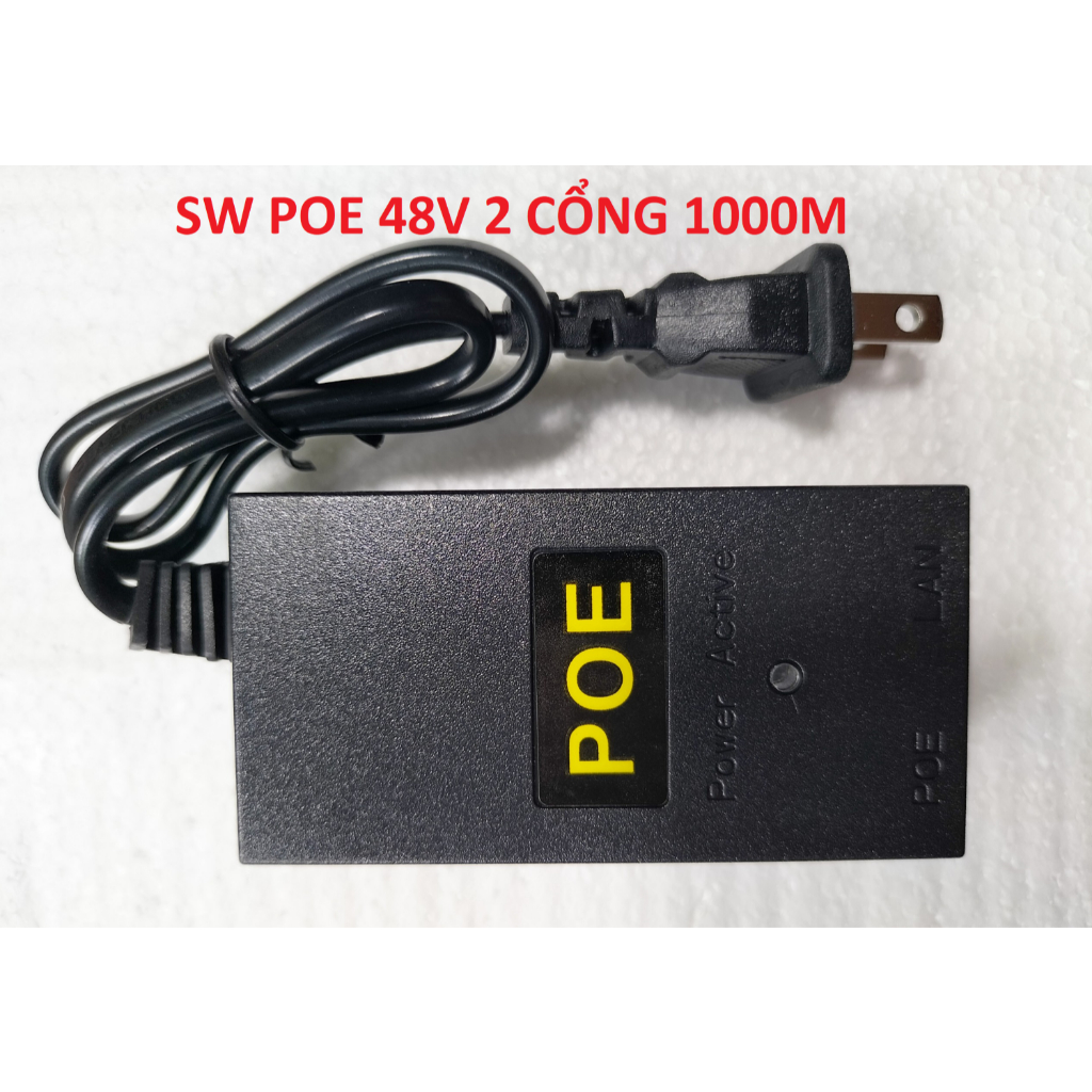 SW POE 2 cổng gigabit 1000M | Shopee Việt Nam