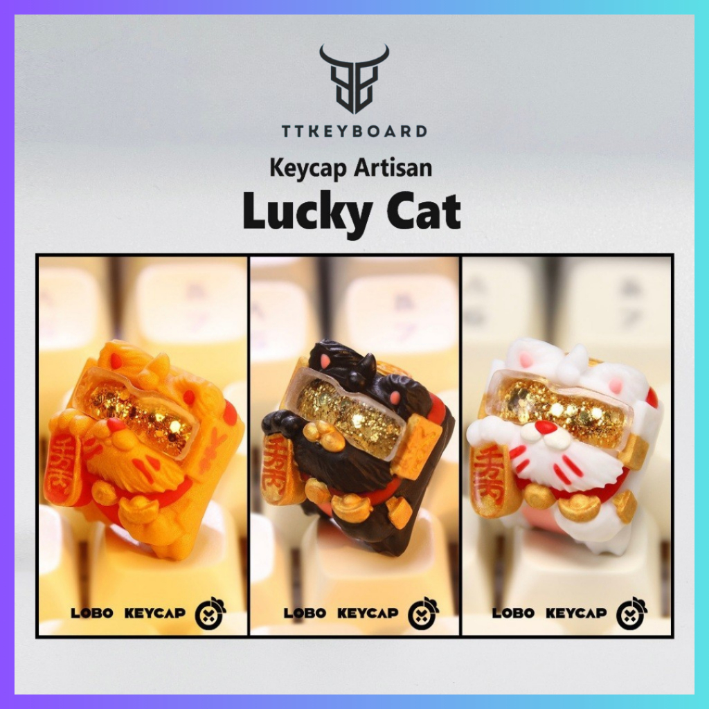 [Hỏa Tốc] Keycap Artisan Lucky Cat | Keycap Custom Bàn Phím Cơ Chất ...
