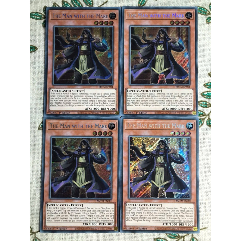 [LiLy_Yugioh] Lá bài The Man with the Mark - MZTM-EN001 - Secret Rare ...