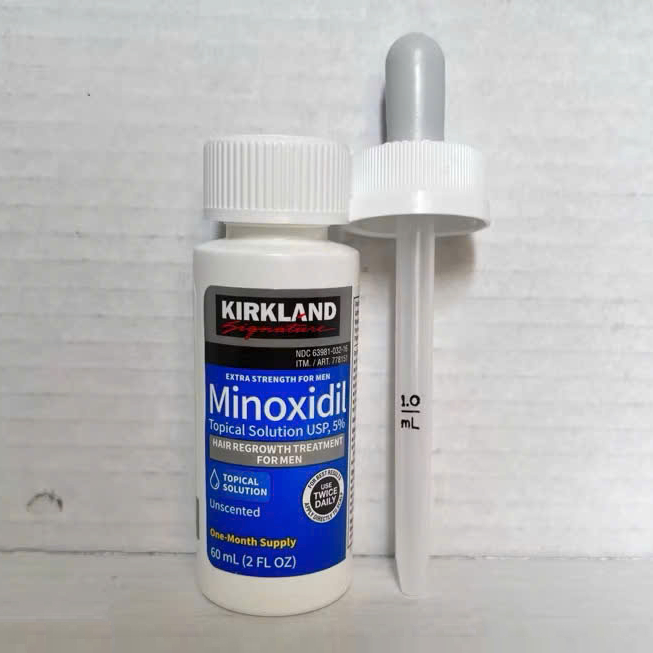 Dung dịch thoa ngoài Mọc tóc, mọc Râu Minoxidil 5% Kirkland USA FDA ...