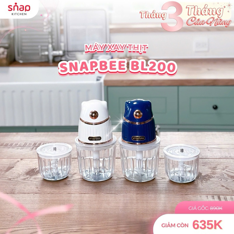 (Rẻ vô địch) (Chính hãng) MÁY XAY ĐA NĂNG 2 CỐI SNAPBEE BL200 | Shopee ...