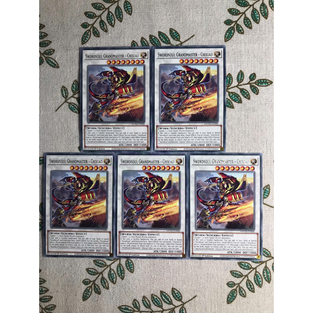 [LiLy_Yugioh] Lá bài Swordsoul Grandmaster - Chixiao - MZTM-EN088 ...