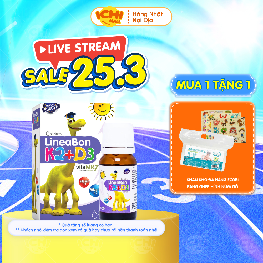LineaBon vitamin D3 K2 10ml - Vitamin tăng chiều cao cho bé chính hãng ...