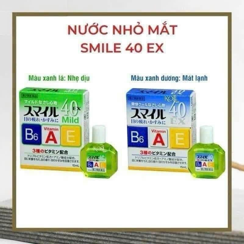 Nước nhỏ mắt Lion 40 Ex Mild Nhật Bản 15ml | Shopee Việt Nam