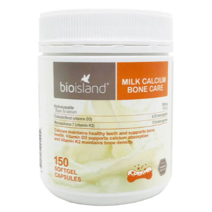 Viên uống Canxi sữa BioIsland Milk Calcium Bone Care 150 viên | Shopee Việt Nam