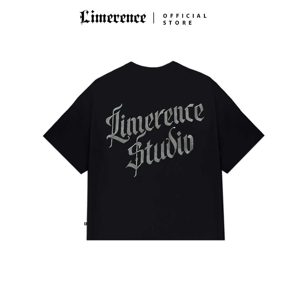 Áo thun Boxy LIMERENCE Studio thêu logo Slay Basic cao cấp co giãn, dày dặn Local Brand | Shopee ...