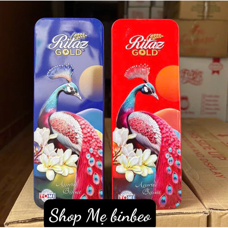 Bánh Quy Ritaz Gold Assorted Biscuits 120g HT viết chì HÌNH CÔNG ...