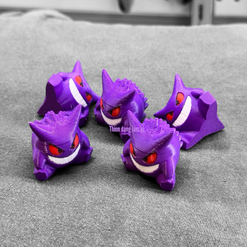 Gengar Pokemon | in 3D Đồ chơi Móc khoá | Toy P16 | Thiện đang làm gì ...