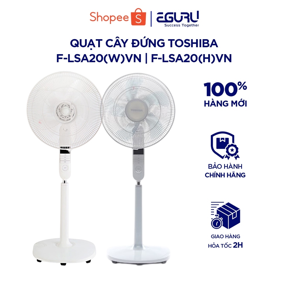 Quạt Đứng Toshiba F-LSA20(W/H)VN - 60W Điều Khiển Từ Xa - BH Chính Hãng ...