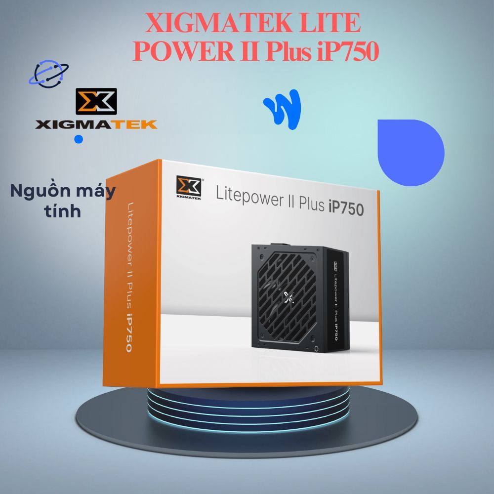 Nguồn máy tính XIGMATEK LITEPOWER II Plus iP750 - EN46773 - CST 600W ...
