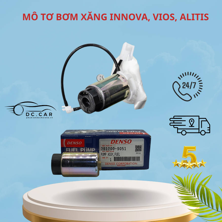 Mô tơ bơm xăng Toyota Innova 2006 - 2015 , Vios 2008 - 2013 , Altis ...
