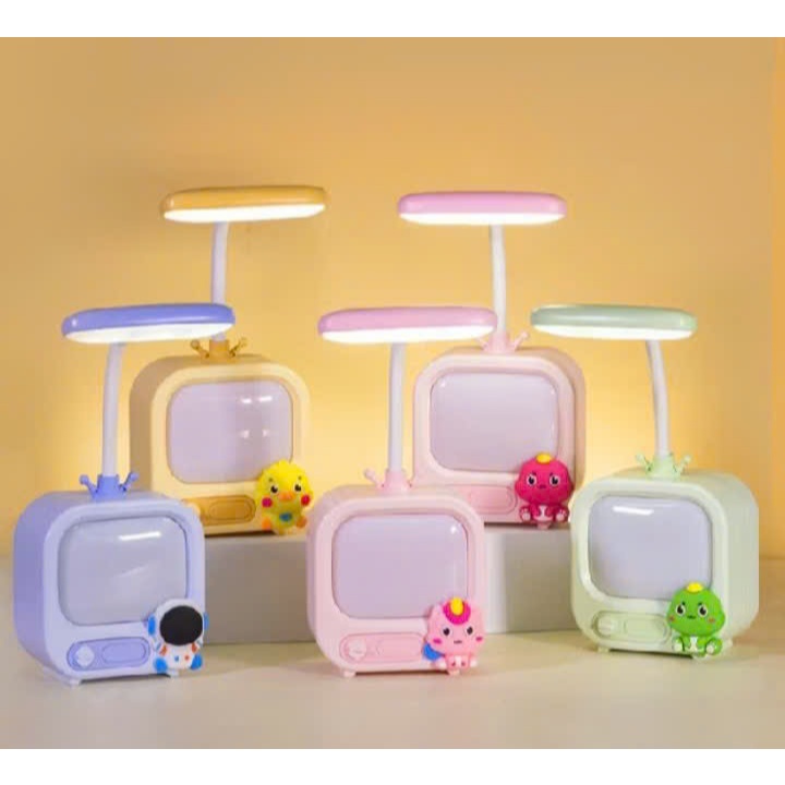 Đèn Học Led TIVI Mini 2 Chế Độ Kèm Sticker Nhiều Hình Cute, Đèn Ngủ ...